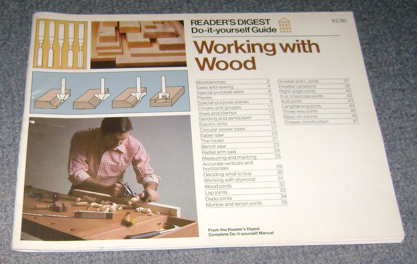 Working with Wood: Reader's Digest Do-It-Yourself Guide