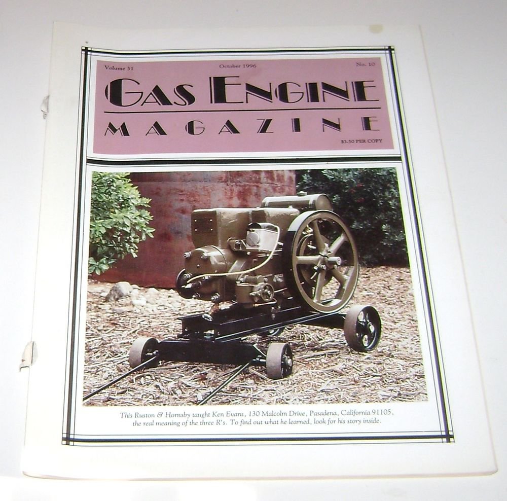 Gas Engine Magazine October 1996