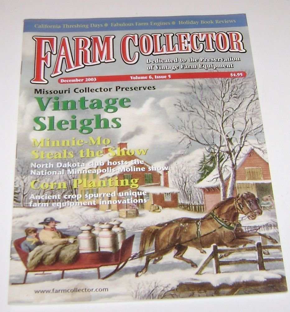 Farm Collector Magazine December 2003