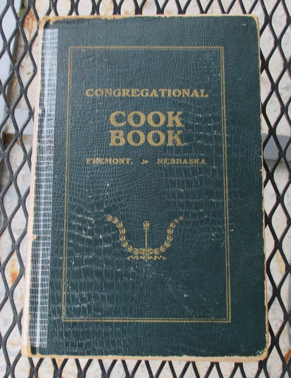 VINTAGE 1902 Congregational Cookbook Fremont Nebraska