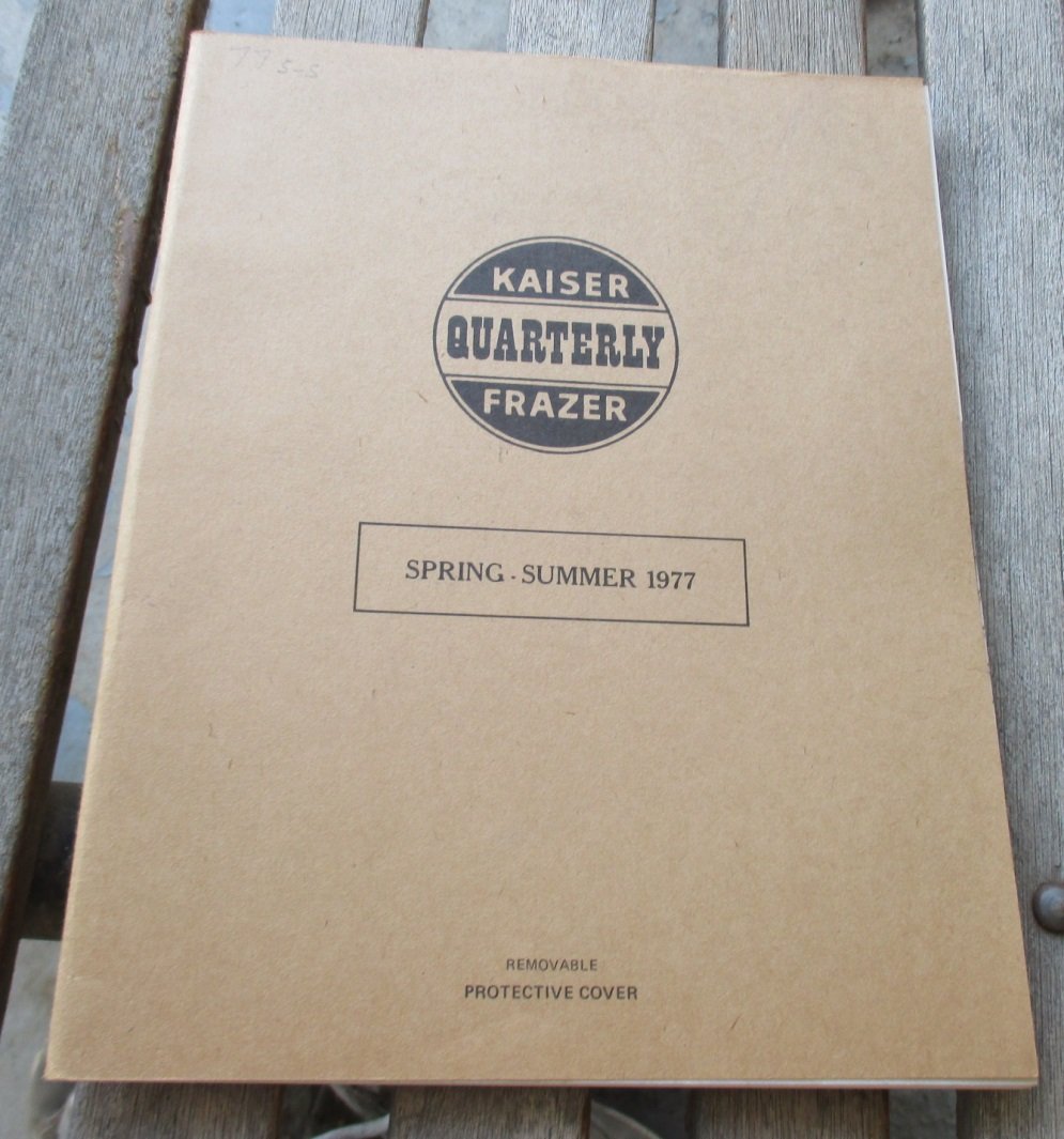 Kaiser Frazer Owners Club INT Spring Summer 1977