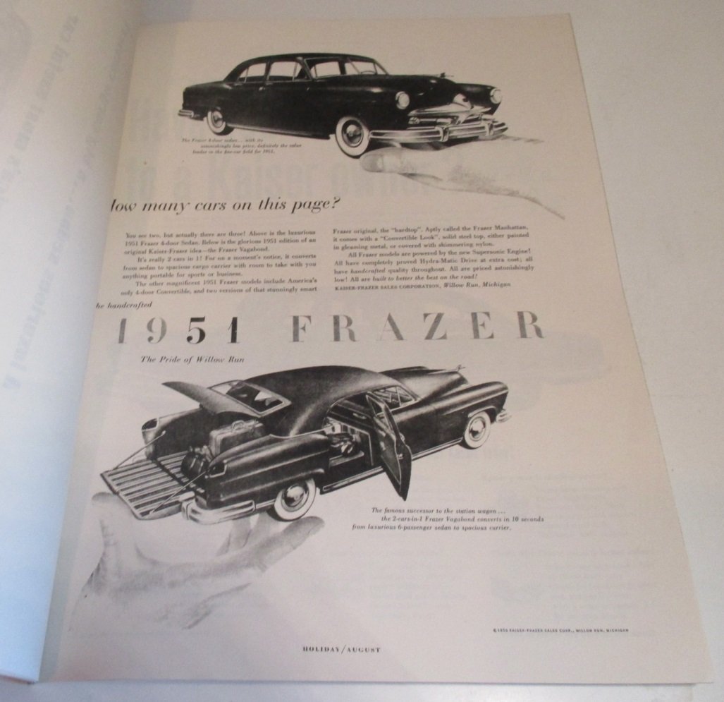 Kaiser Frazer Owners Club Silver Anniversary Convention July 27 28 29 ...