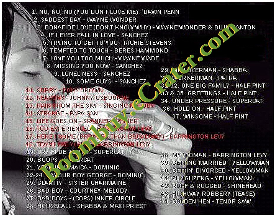 Dj Fidel: Old School Slow Reggae 1 ( Mix #35 )