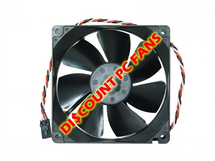 92mm Fan Dell 3-pin Replaces Nidec Beta V TA350DC 25mm PC Computer Fan