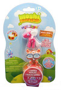 Moshi Monsters Moshlings Toys Mini Figure 3Pack - Angel & Waldo + Mystery