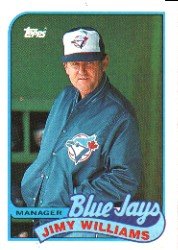 1989 Topps #594 Jimy Williams