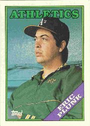 1988 Topps #173 Eric Plunk ( Baseball Cards )