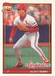 1991 Topps #539 Scott Terry ( Baseball Cards )