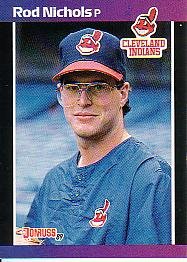 1989 Donruss 649 Rod Nichols