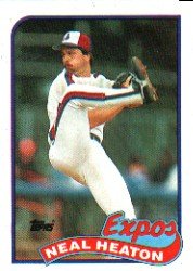 1989 Topps 197 Neal Heaton