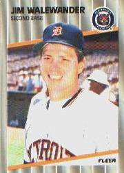 1989 Fleer #150 Jim Walewander ( Baseball Cards )