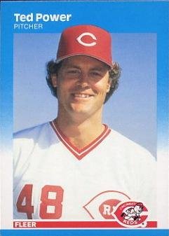 1987 Fleer #210 Ted Power