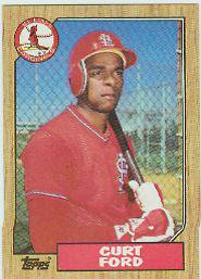 1987 Topps 399 Curt Ford
