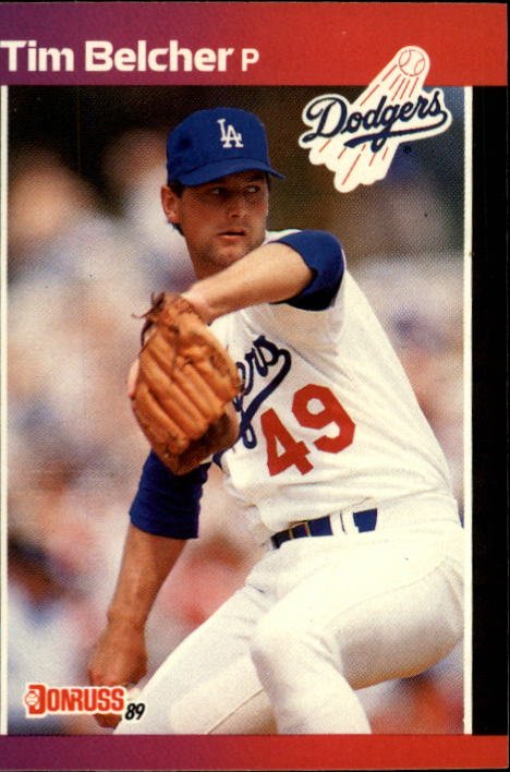 1989 Donruss 203 Tim Belcher