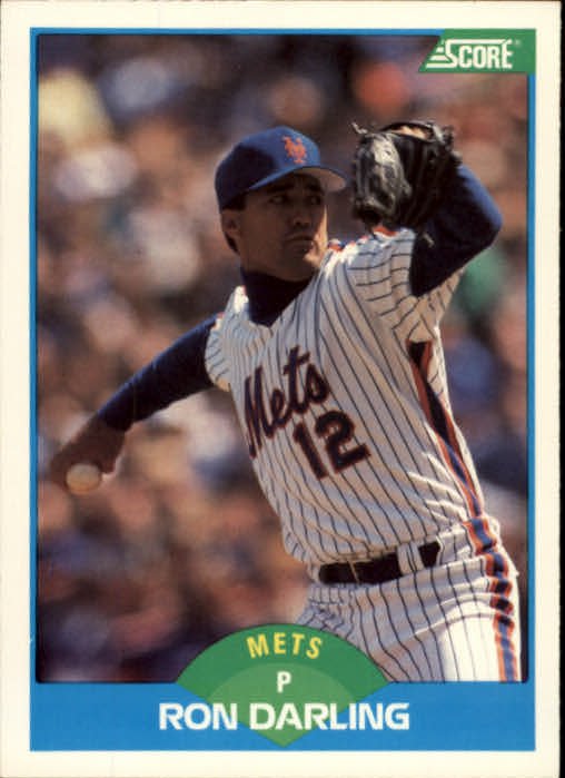 1989 Score #180 Ron Darling