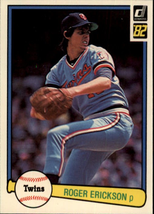 1982 Donruss #303 Roger Erickson