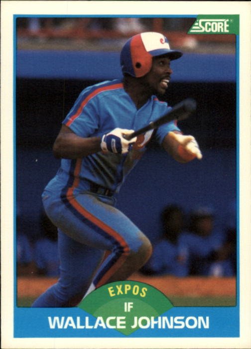1989 Score #196 Wallace Johnson