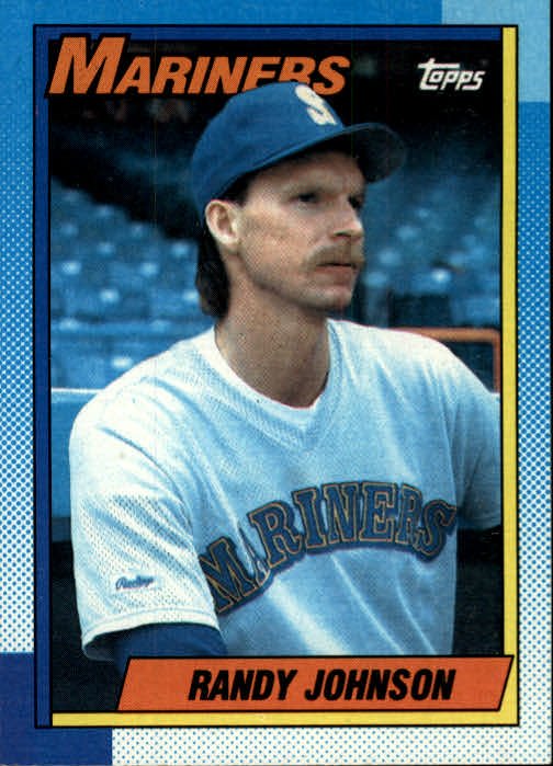 1990 Topps 431 Randy Johnson