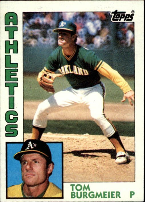 1984 Topps 33 Tom Burgmeier