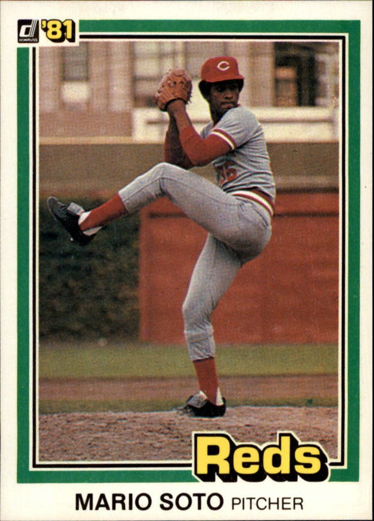 1981 Donruss 63 Mario Soto