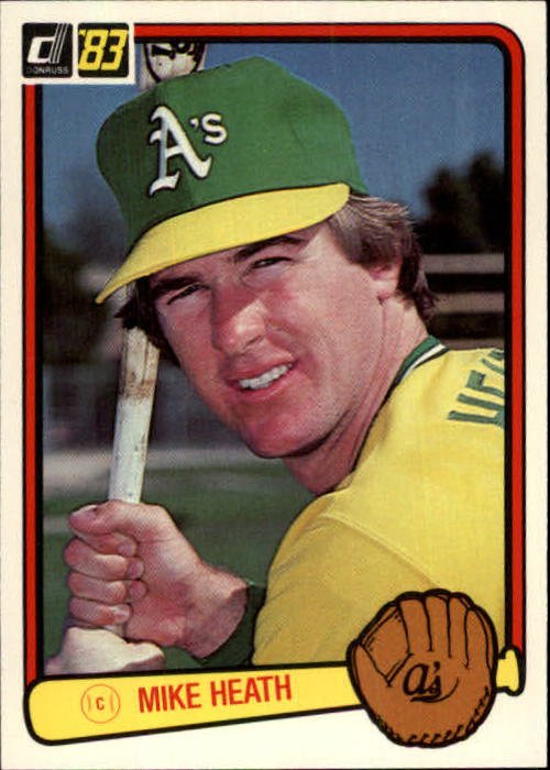 1983 Donruss #517 Mike Heath