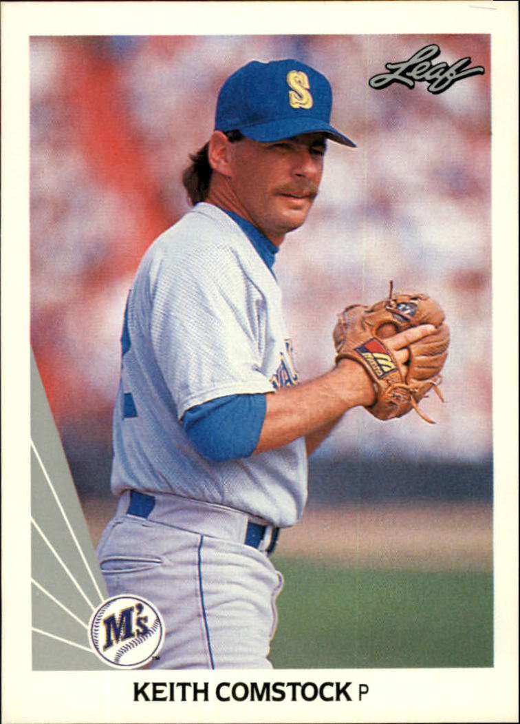 1990 Leaf 522 Keith Comstock