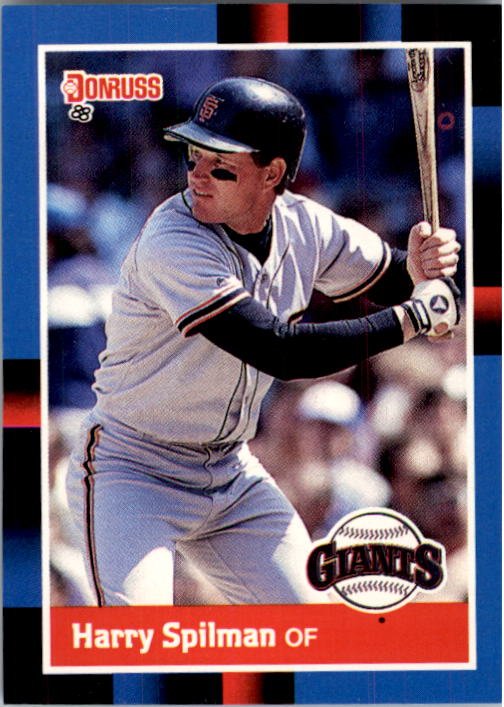 1988 Donruss 607 Harry Spilman