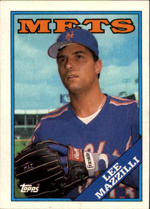 1988 Topps 308 Lee Mazzilli