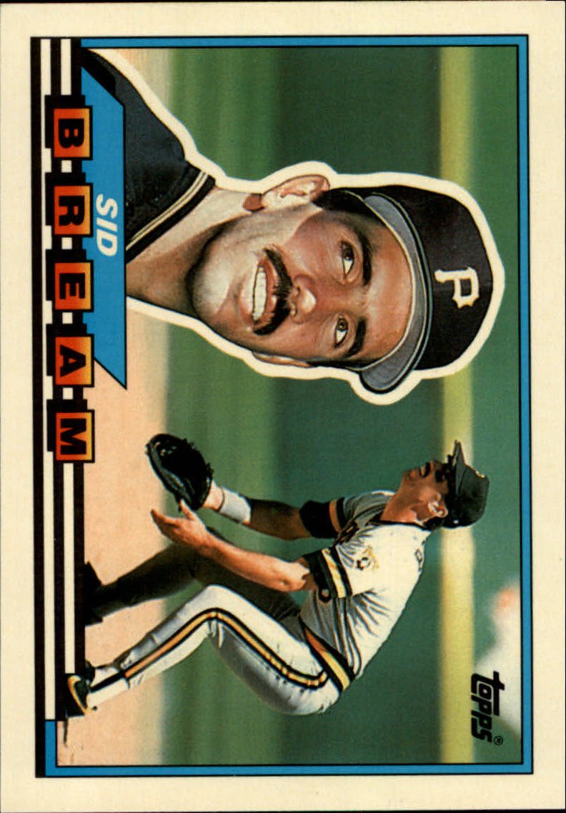 1989 Topps Big 106 Sid Bream