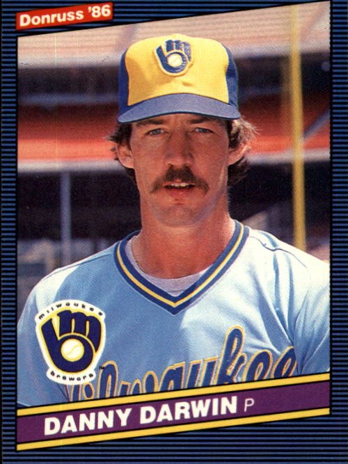 1986 Donruss 149 Danny Darwin