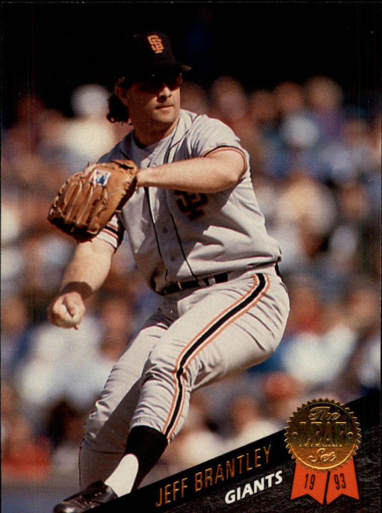 1993 Leaf 102 Jeff Brantley