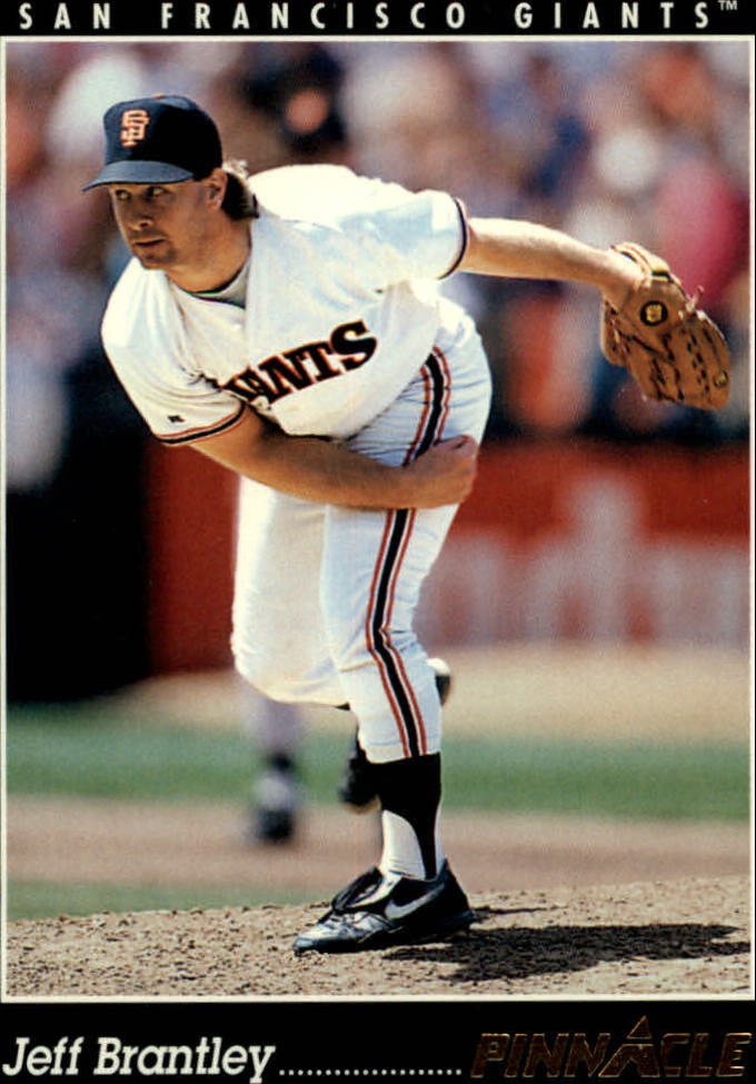 1993 Pinnacle 512 Jeff Brantley