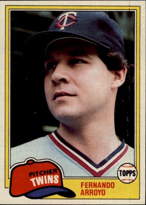 1981 Topps 408 Fernando Arroyo