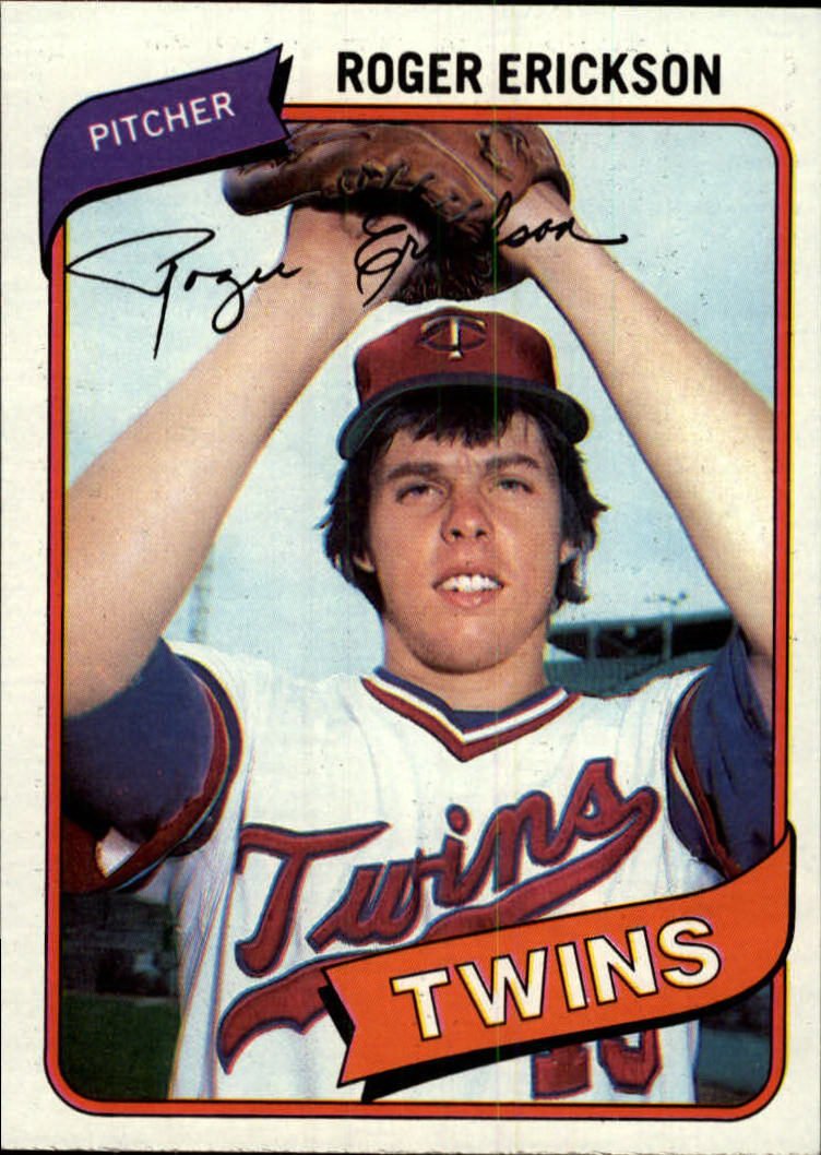 1980 Topps 256 Roger Erickson