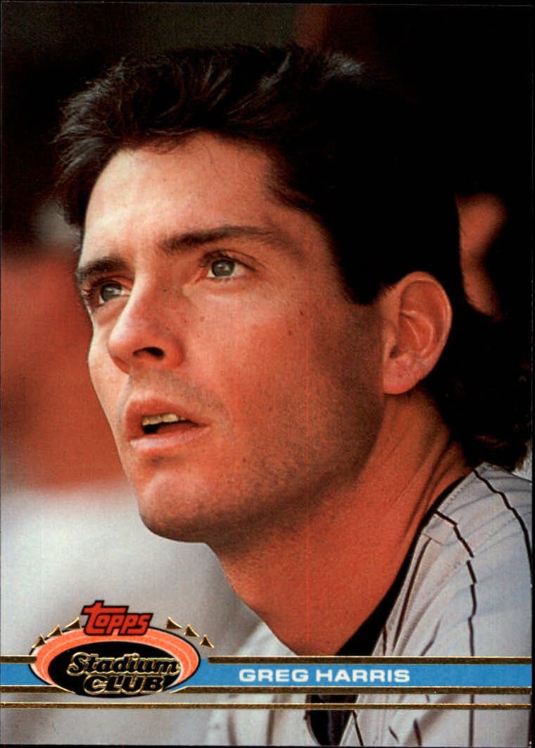 1991 Stadium Club 205 Greg Harris