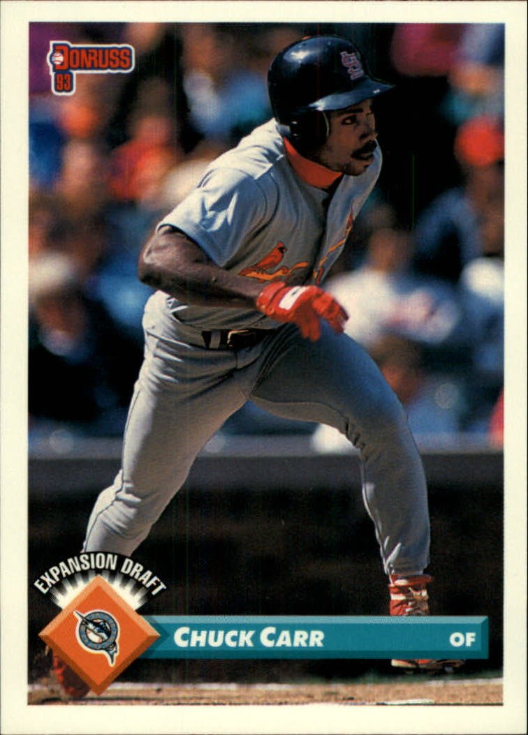 1993 Donruss 762 Chuck Carr