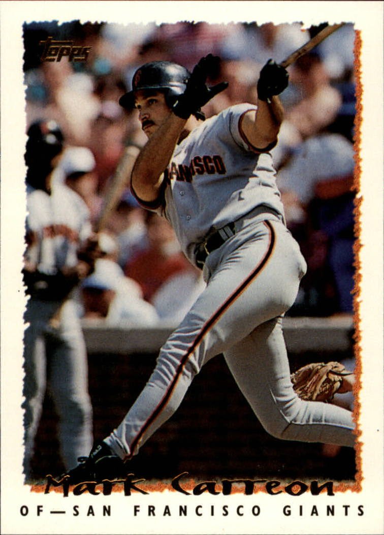 1995 Topps 361 Mark Carreon
