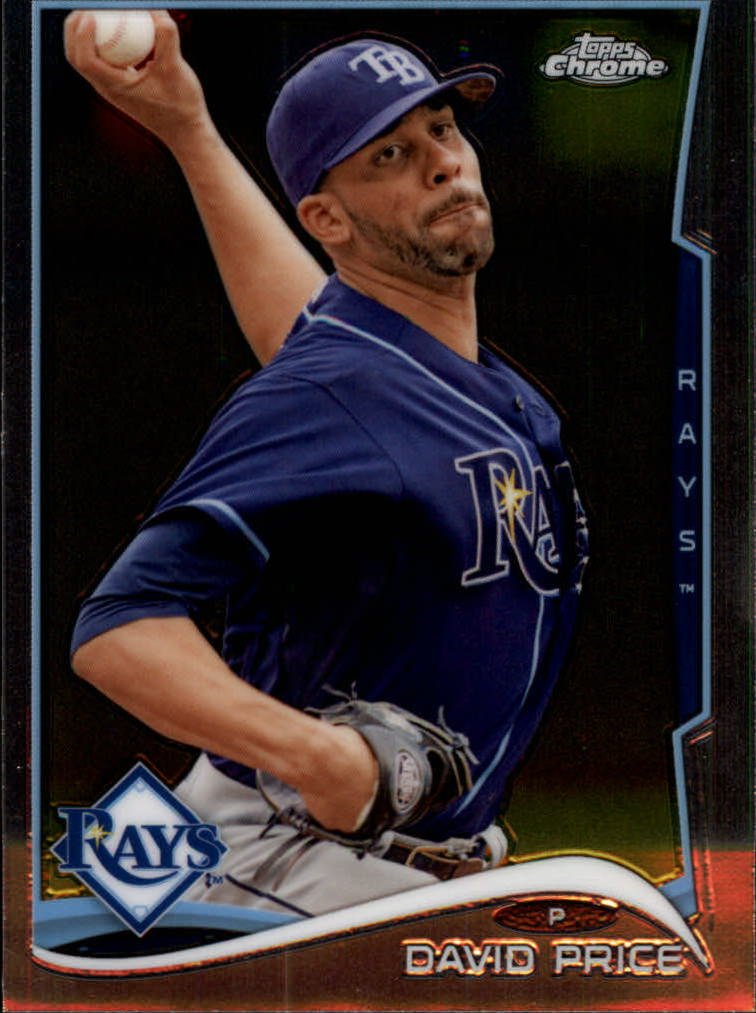 2014 Topps Chrome 63 David Price