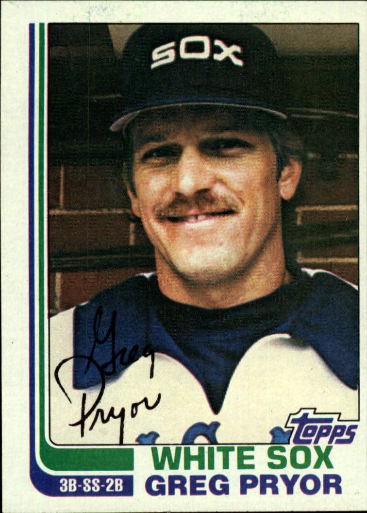 1982 Topps 76 Greg Pryor