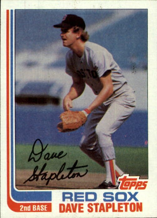 1982 Topps 589 Dave Stapleton