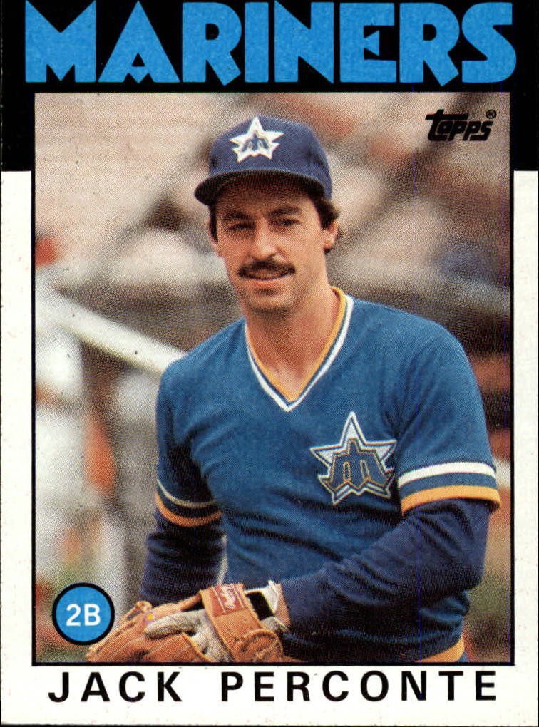 1986 Topps 146 Jack Perconte