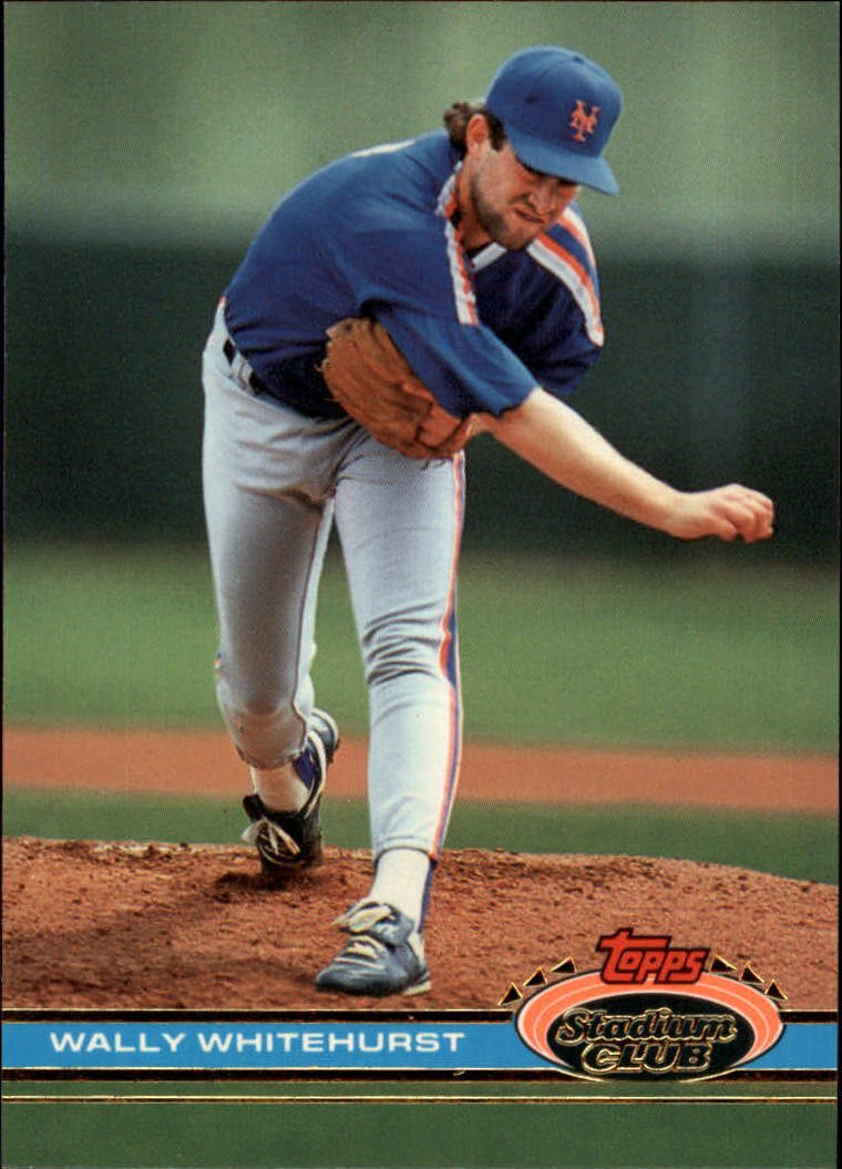 1991 Stadium Club #458 Wally Whitehurst