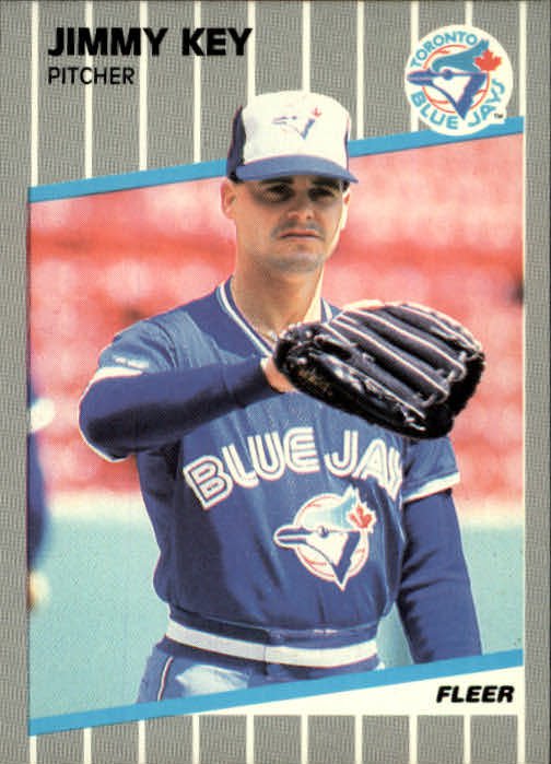 1989 Fleer #236 Jimmy Key ( Baseball Cards )