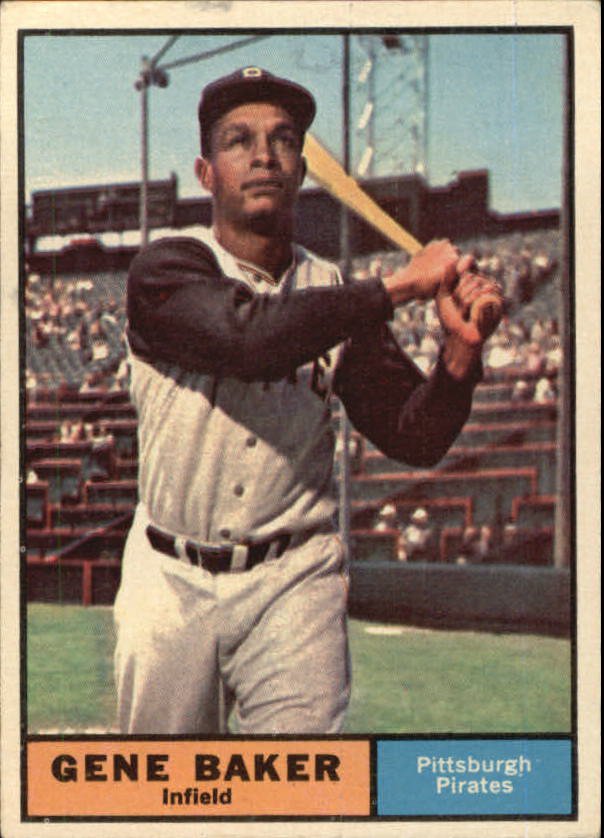 1961 Topps 339 Gene Baker