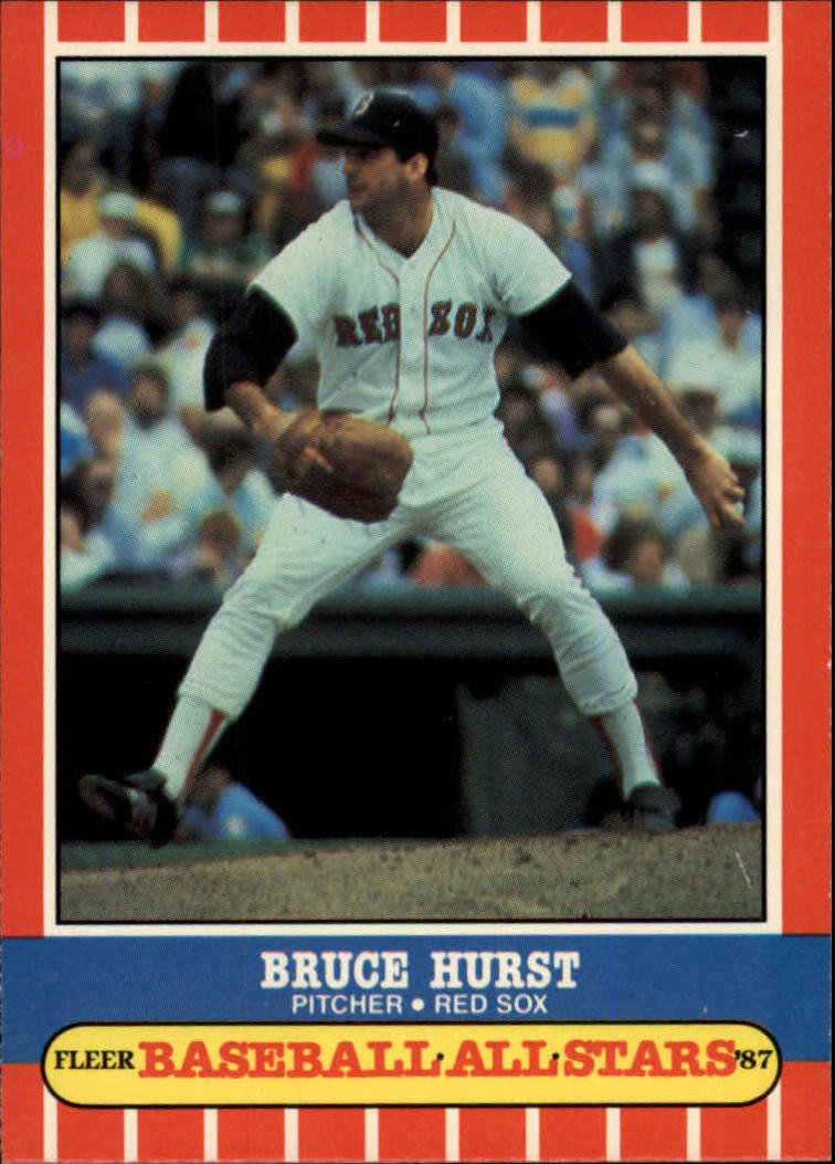 1987 Fleer Baseball All Stars 22 Bruce Hurst