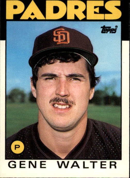 1986 Topps Traded 121T Gene Walter