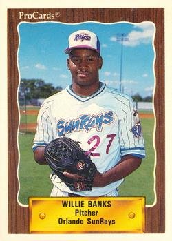 1990 ProCards Orlando Sun Rays #1076 Willie Banks