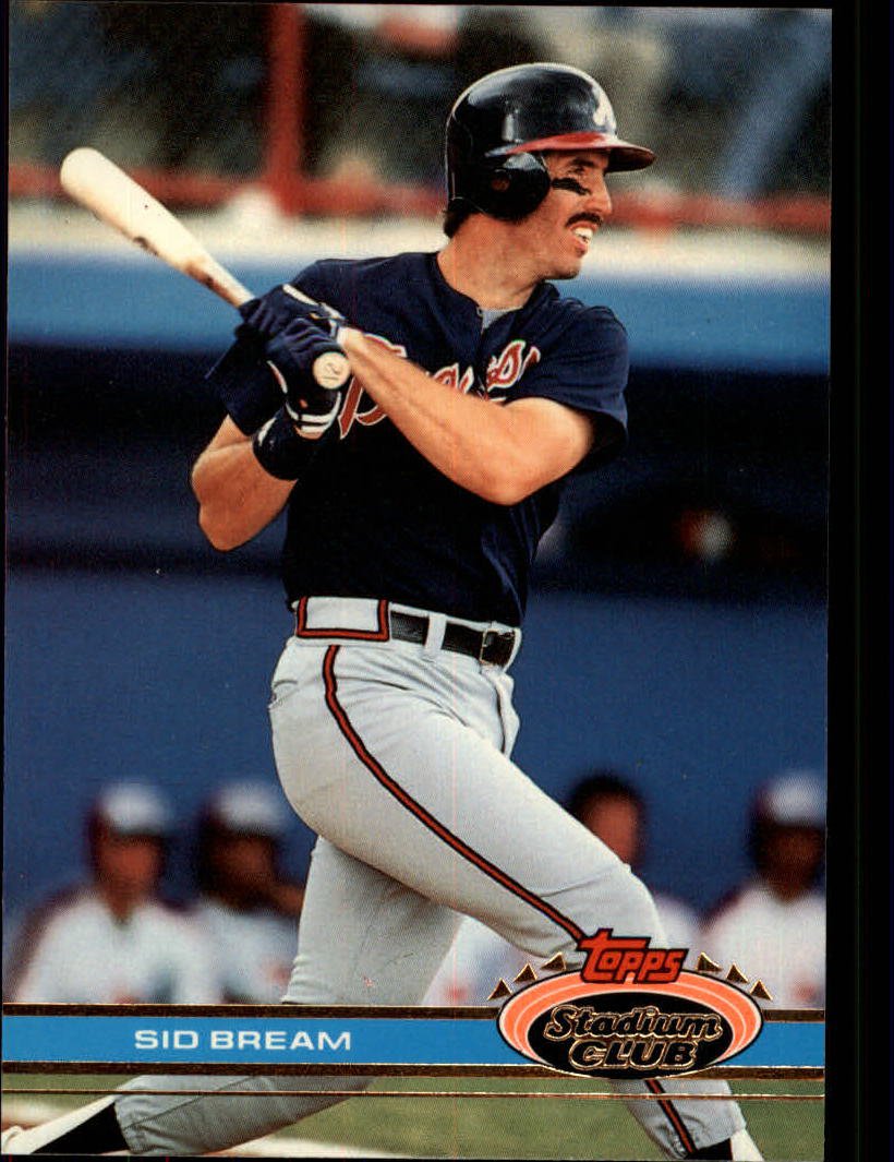 1991 Stadium Club #427 Sid Bream