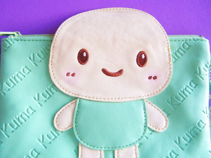 Kit-che Kiss Kuma Kuma Turtle Pencil Case/Pouch With Charm