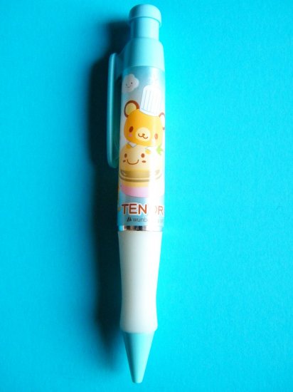 Kawaii Tenorikuma Bear Blue Chubby Ball point Pen (Blue Ink)